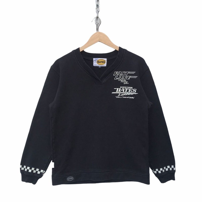 Leather Sweatshirt - Etsy