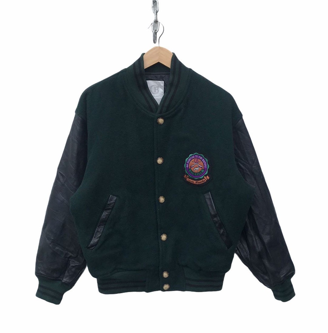 Vintage Hunting Varsity Jacket Streetwear Hip Hop Jacket TTS Medium ...