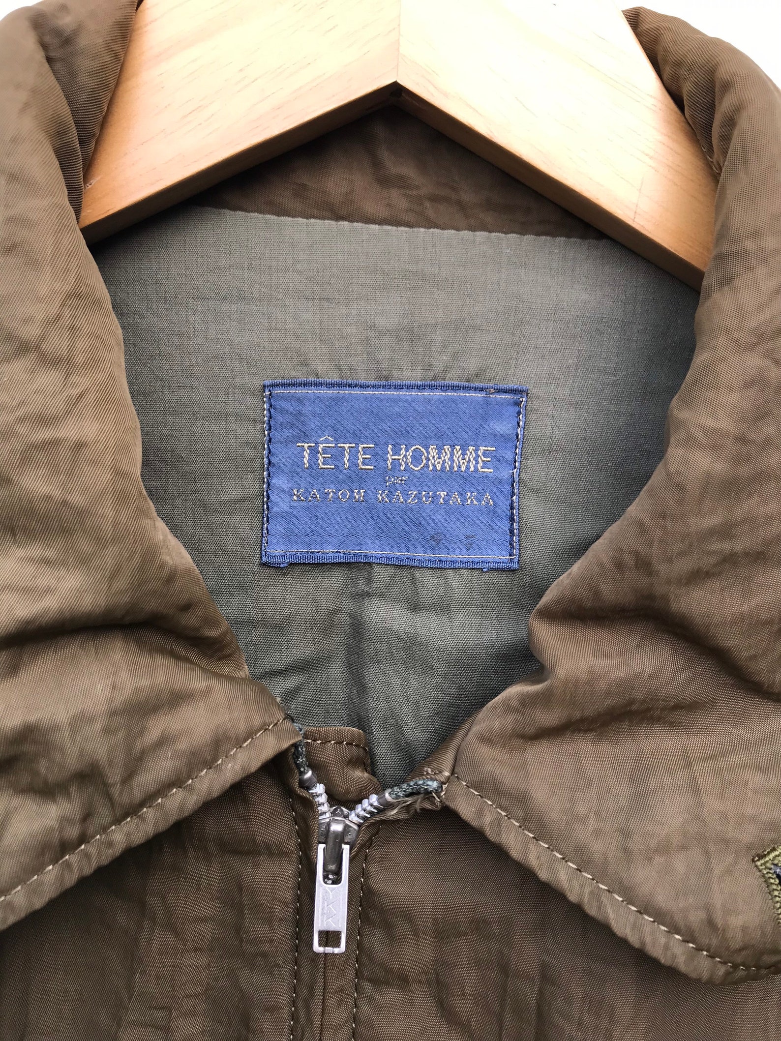 Tete Homme Jacket Vintage Tete Homme Parachute Multipocket Jacket Katoh ...