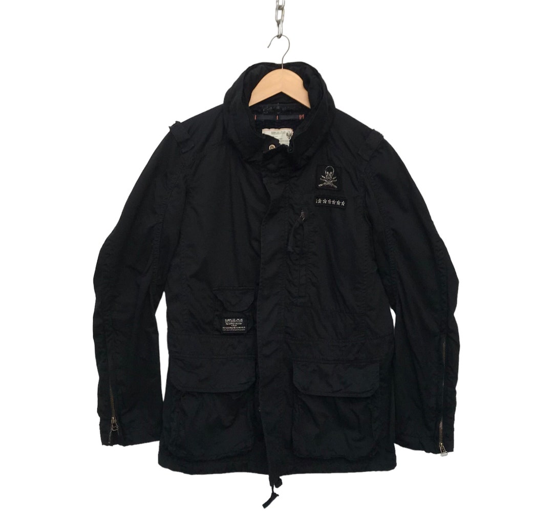 Vintage Surplus Women Jacket Surplus Japan Streetwear Military Style ...