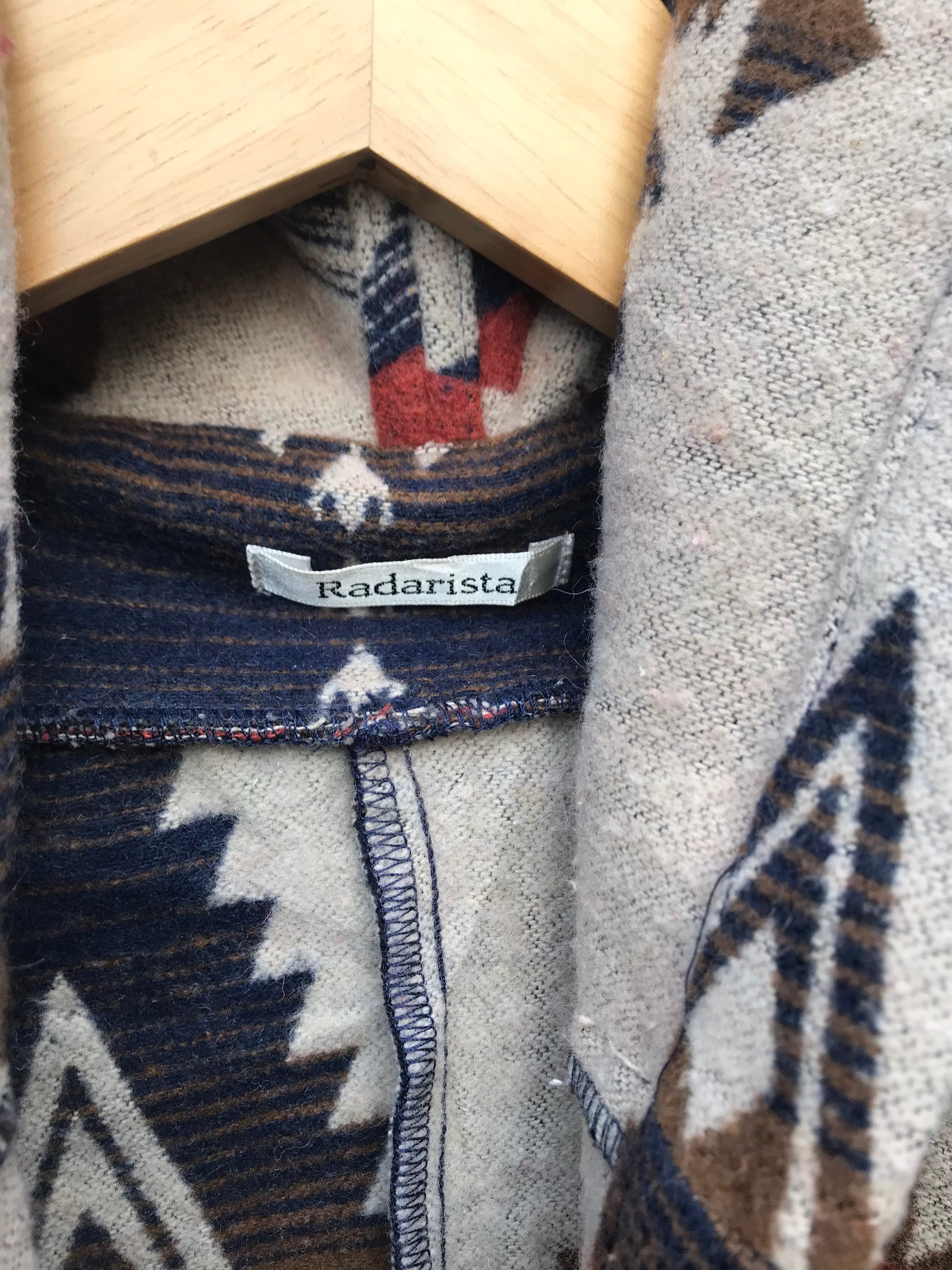 Vintage Navajo Hoodie Jacket Navajo Style Jacket Vintage Native ...