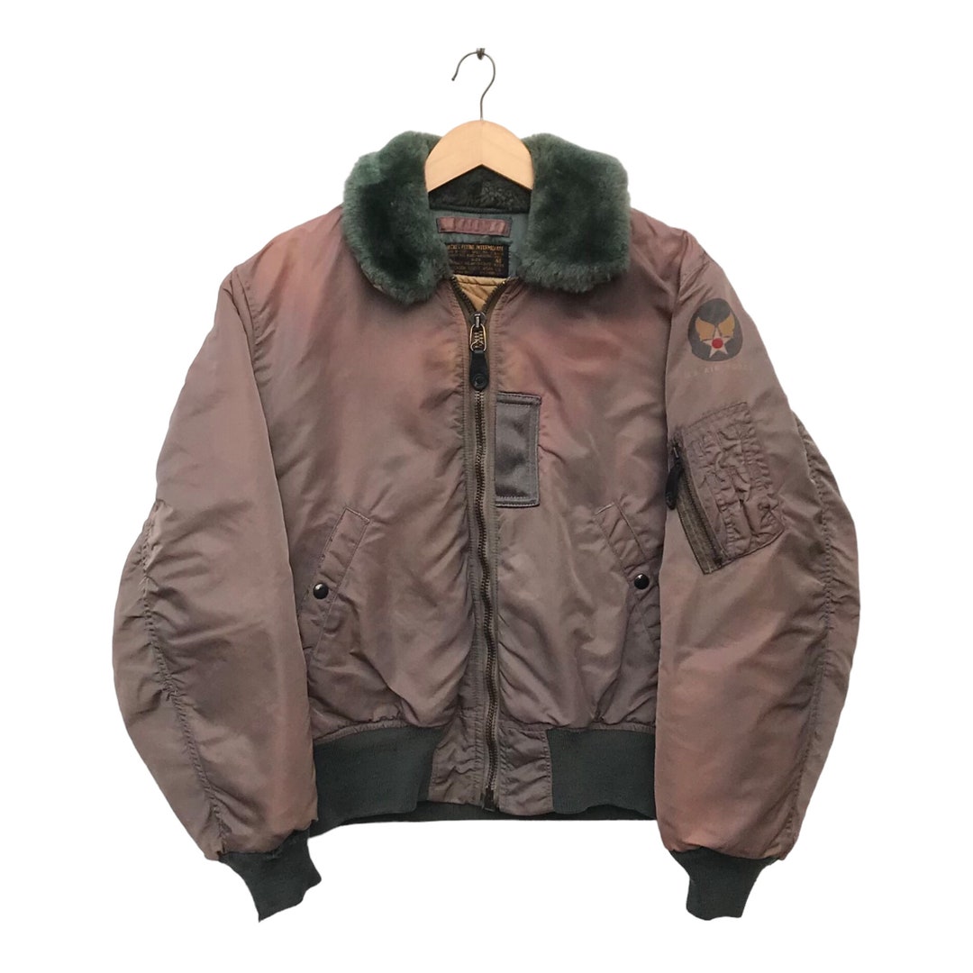 Vintage Buzz Rickson Faded Bombers Jacket Buzz Rickson B-15D Military ...