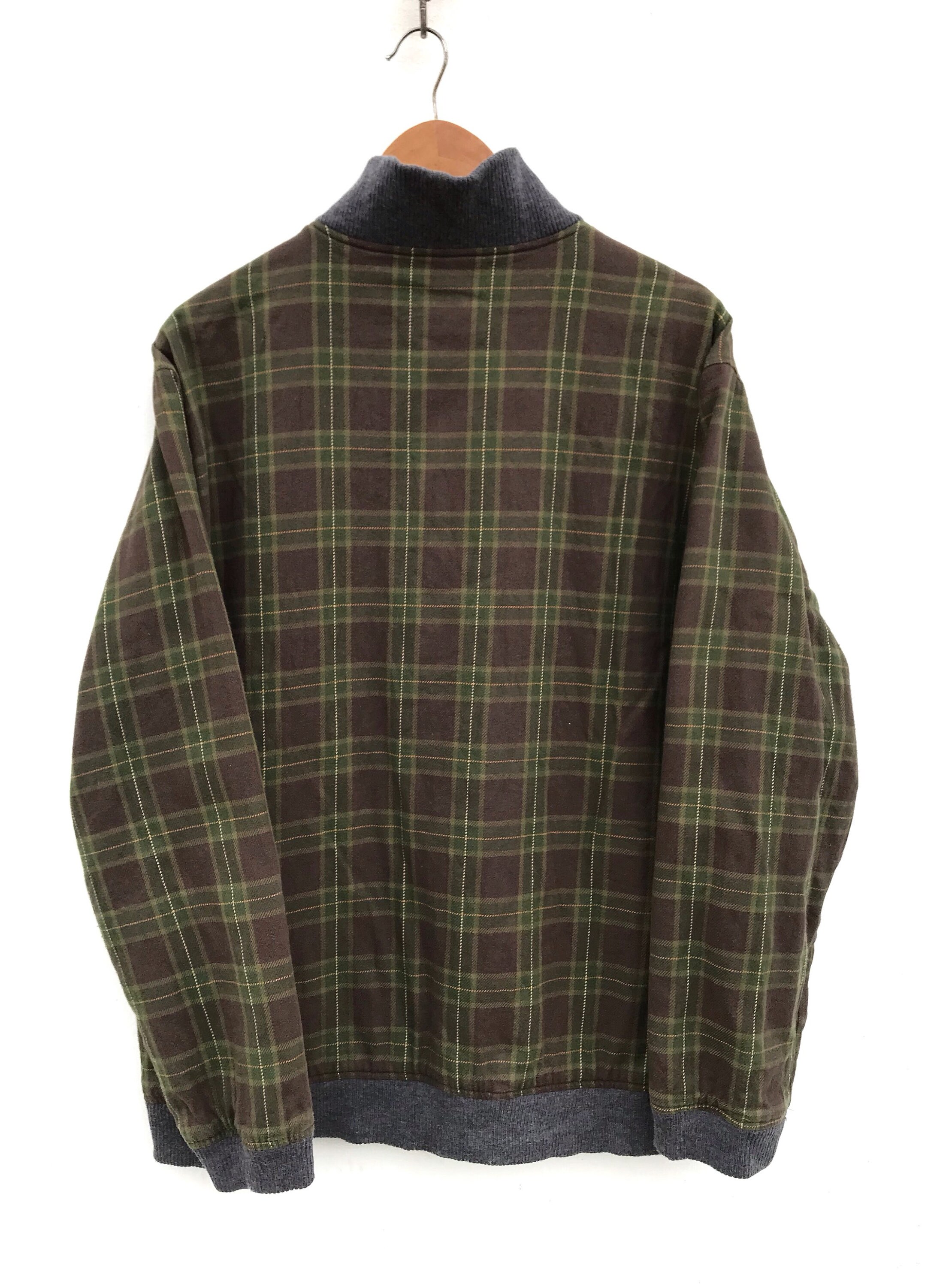 Vintage Scanner Jacket Scanner Japanese Brand Checked Tartan Style ...