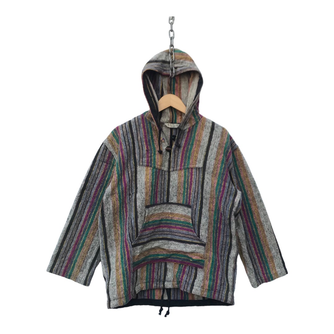 Vintage Navajo Hoodie Jacket Navajo Style Jacket Vintage Native ...