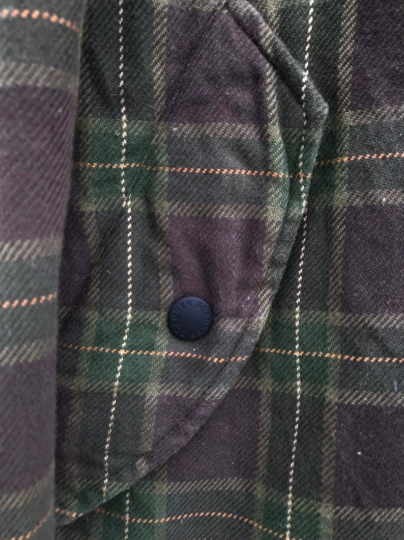 Vintage Scanner Jacket Scanner Japanese Brand Checked Tartan Style ...