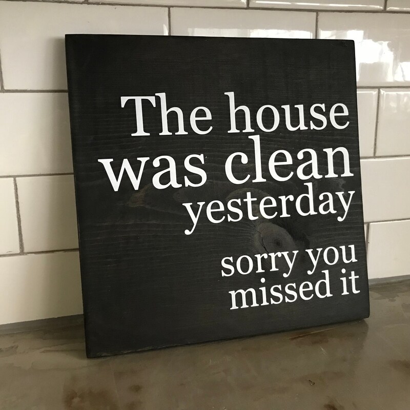 House Cleaning Signs - Etsy