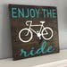 Enjoy the Ride Sign Wooden Sign With Crisp Handpainted - Etsy