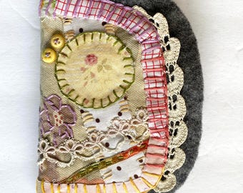 Handmade Wool Needlebook-needlekeeper-needle Case-handmade Book ...