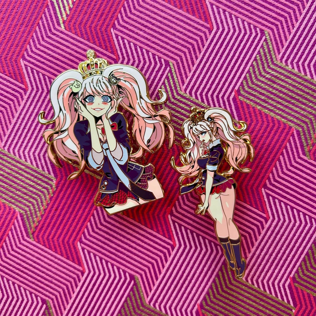 Chaos Queen Enamel Pins - Etsy