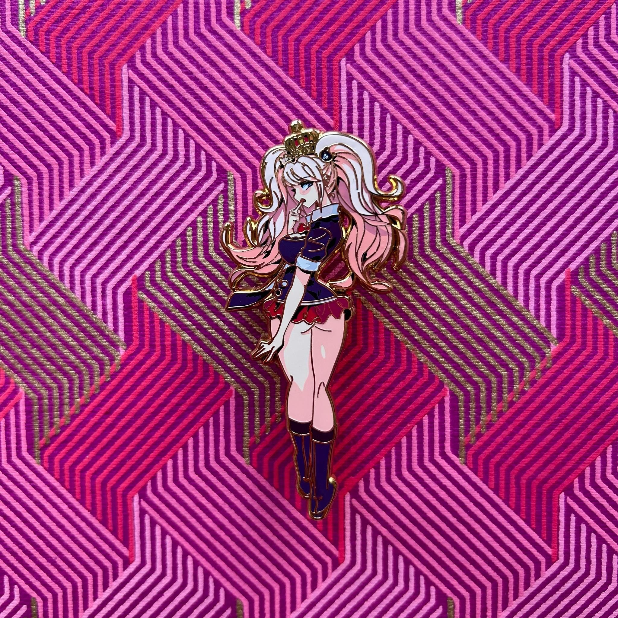 Chaos Queen Enamel Pins - Etsy