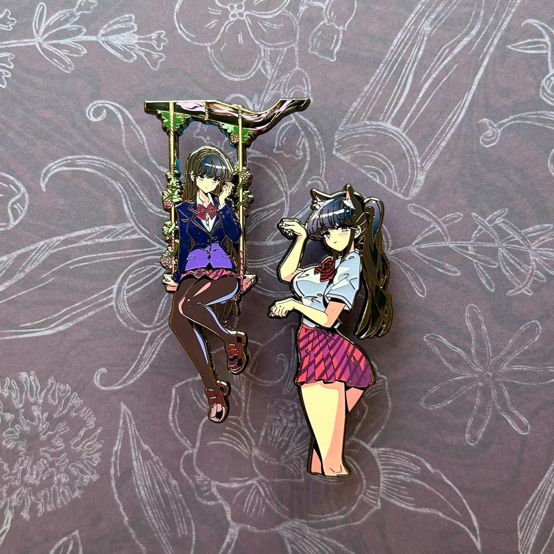 Girlie Can’t Communicate Enamel Pins - Etsy