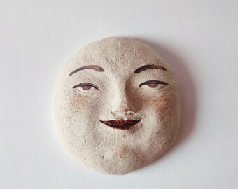 Ceramic Wall Face - Etsy