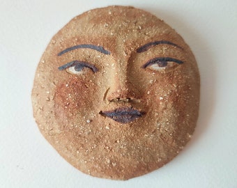 Ceramic Moon Decor - Etsy