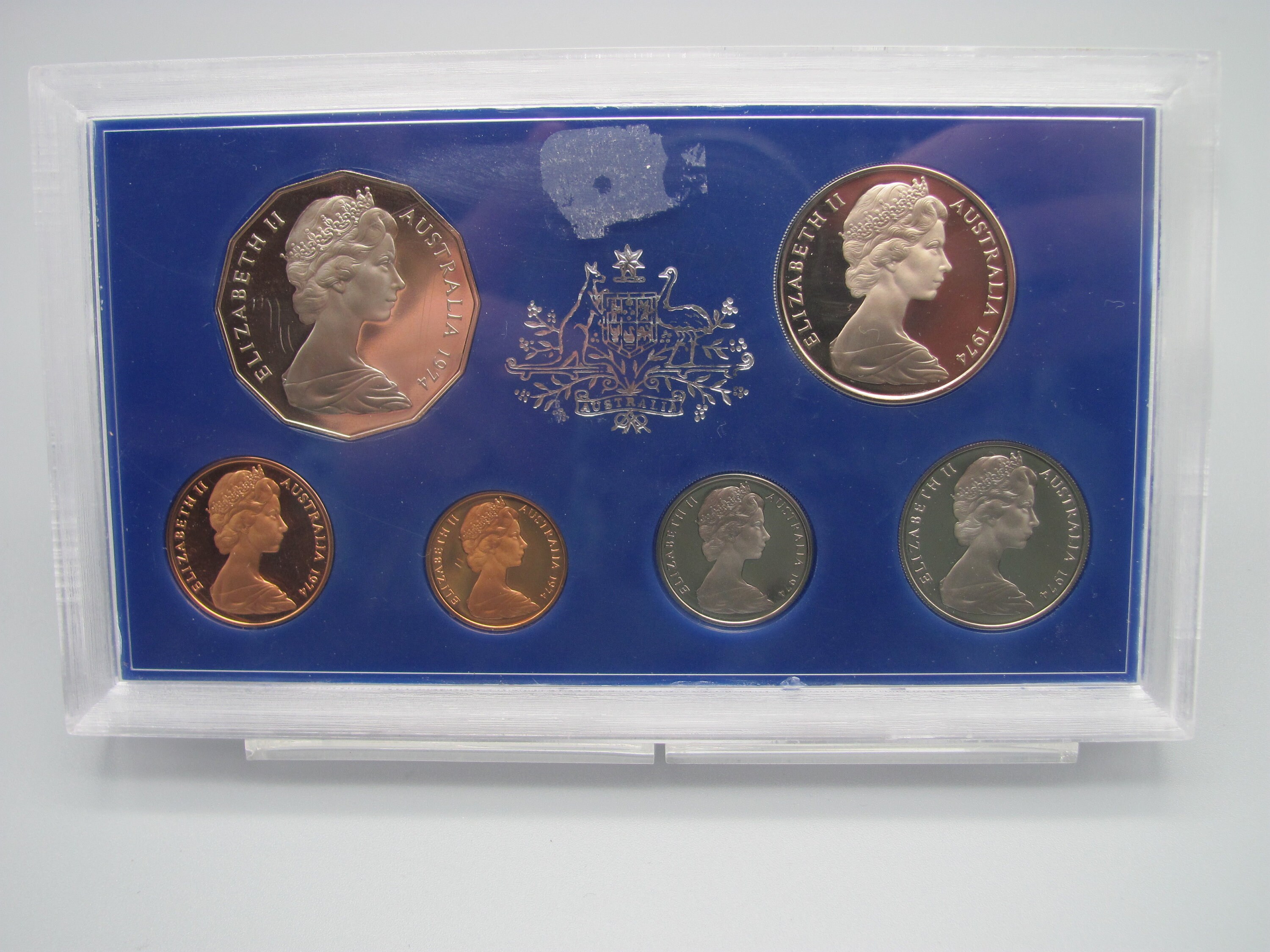 1973 Royal Australian Mint 6 Coin Proof Set - Etsy