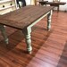 Turned Leg Farmhouse Table - Etsy