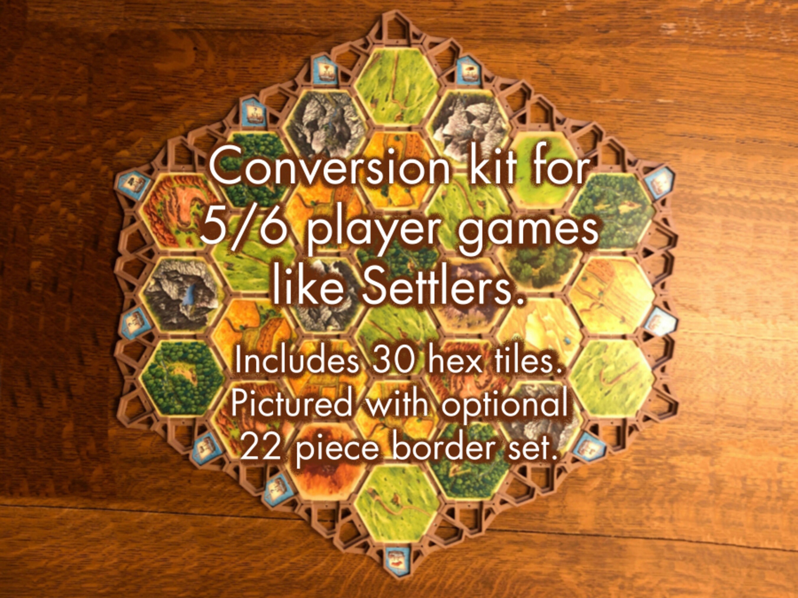 Board Games Games & Puzzles Snap-in magnetic conversion kit for hex ...
