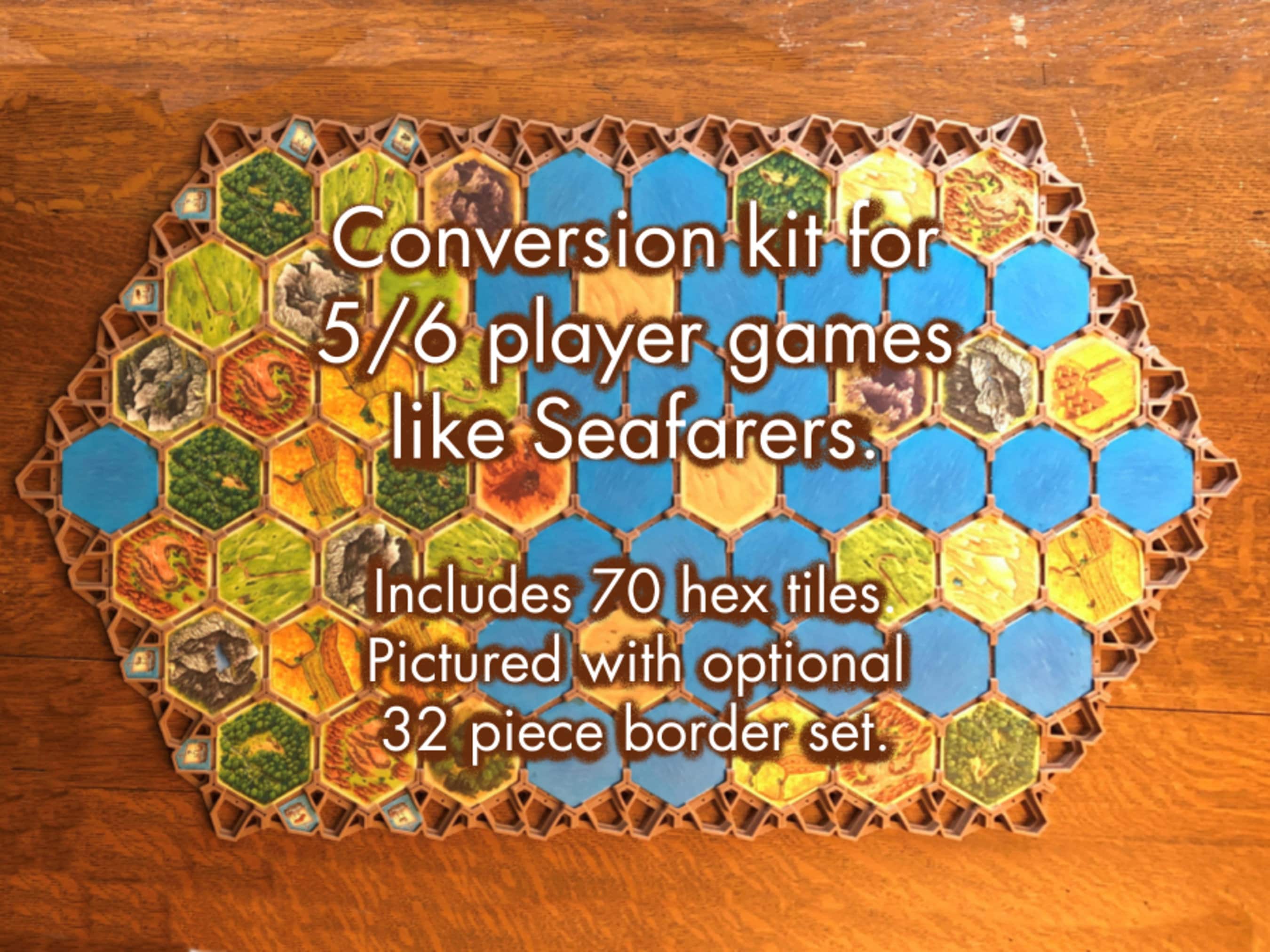 Board Games Games & Puzzles Snap-in magnetic conversion kit for hex ...