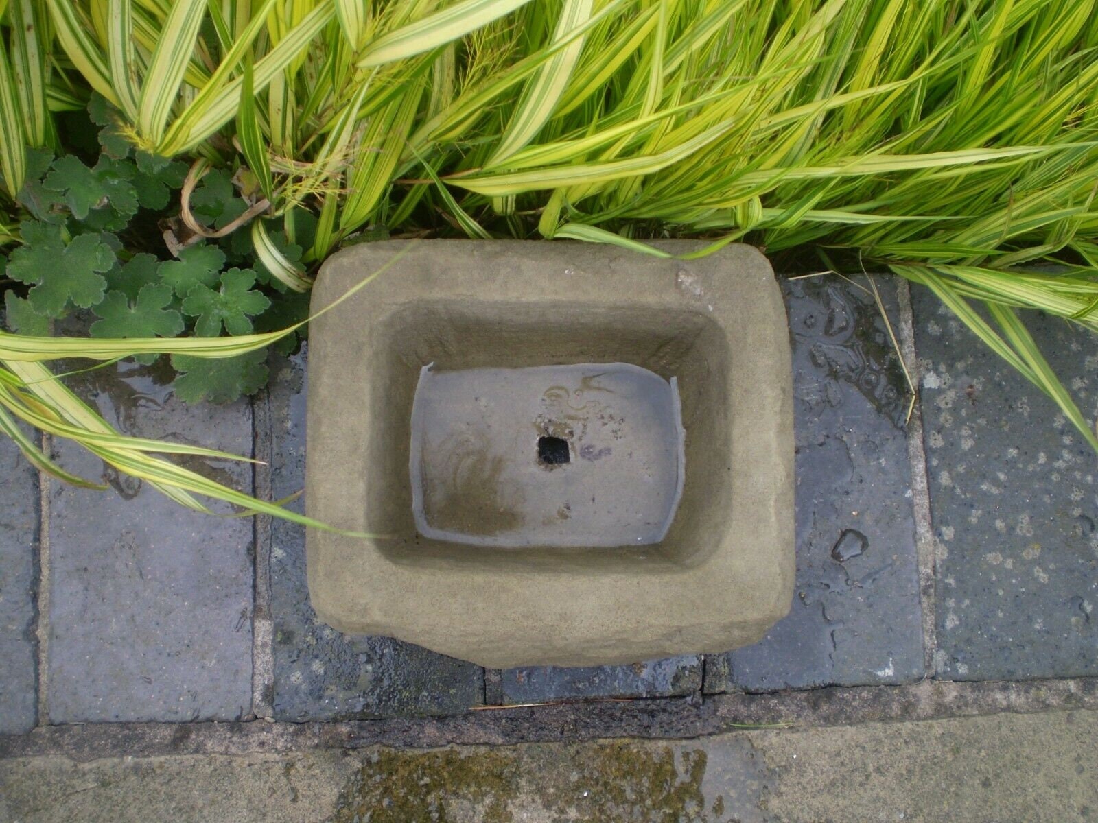 Reconstituted Stone Garden Rustic Alpine Trough Planter - Etsy UK