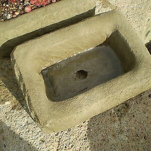 Reconstituted Stone Garden Rustic Alpine Trough Planter - Etsy UK