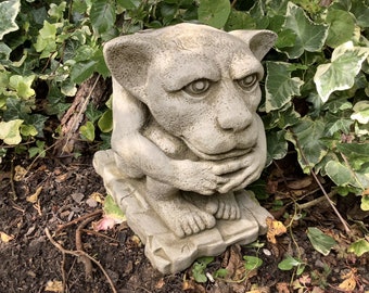 Goblin Garden Statue - Etsy UK