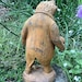 Metal Rusty Cast Iron Mr Toad Statue Ornament Wind in the Willows - Etsy UK
