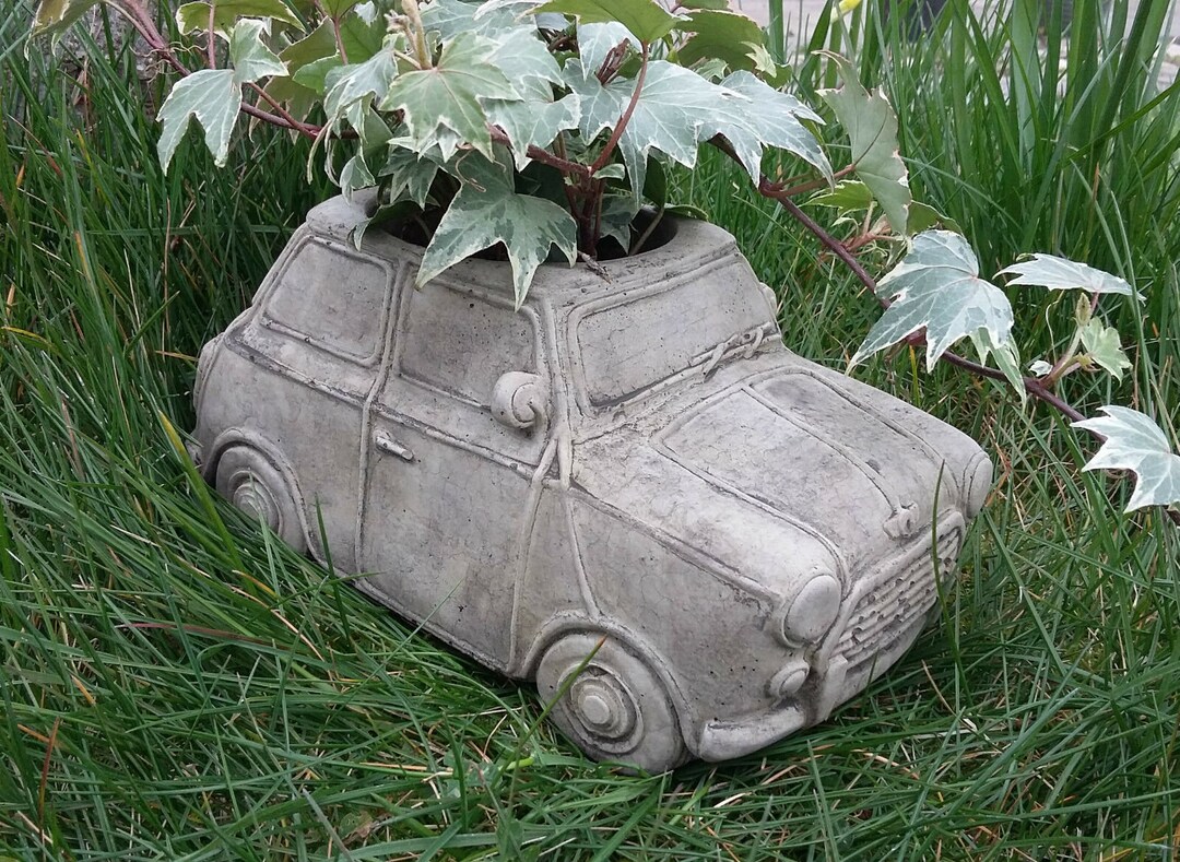 Reconstituted Stone 'mini' Car Planter Pot Gift - Etsy