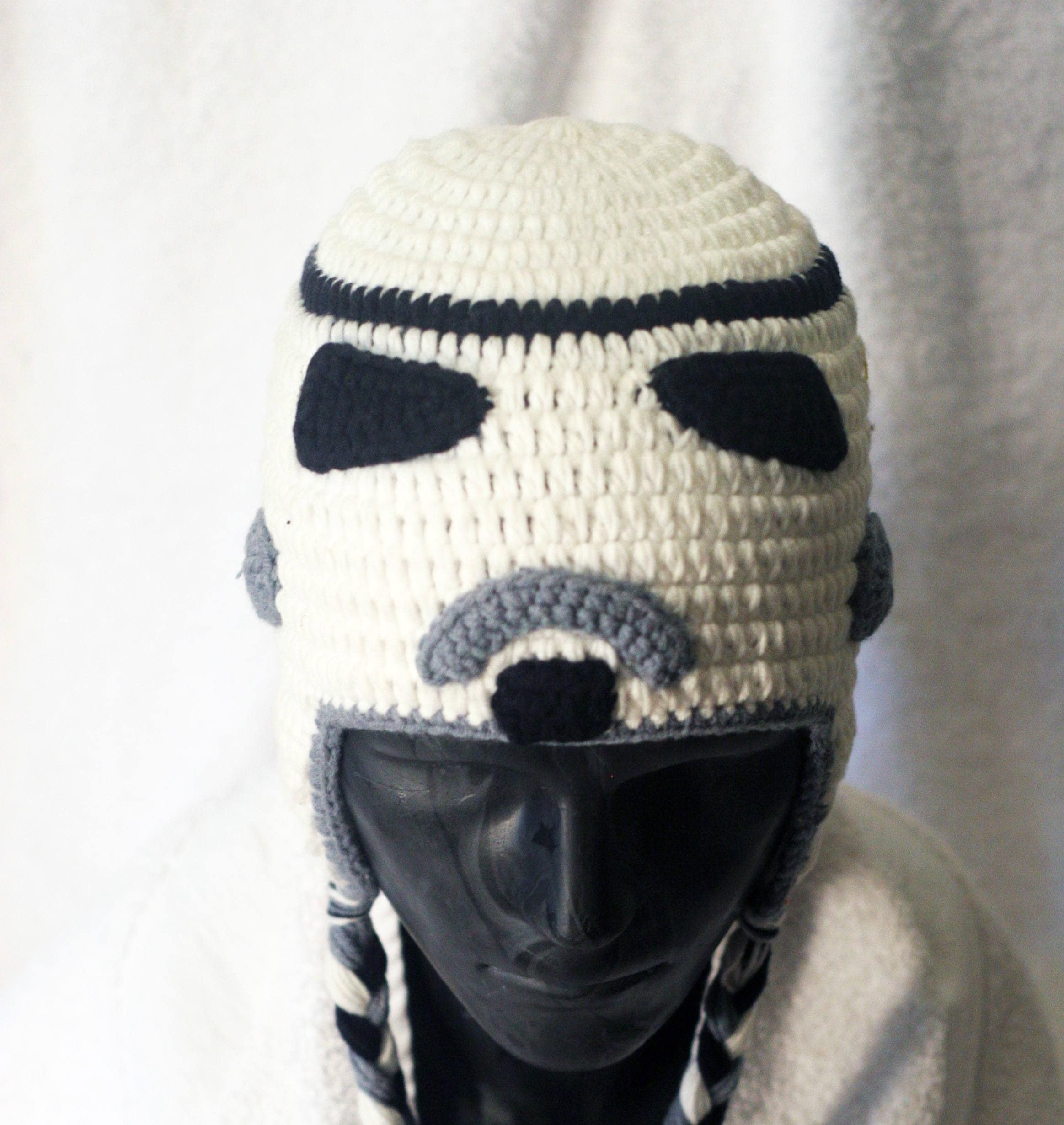Handmade Star Wars Crochet Stormtrooper Hat Newborn Photo - Etsy