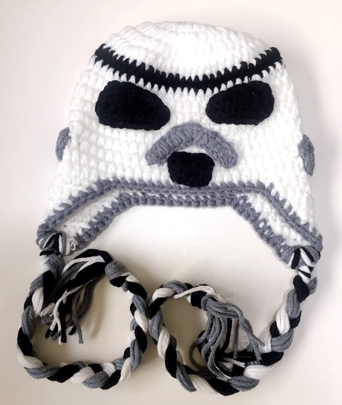 Handmade Star Wars Crochet Stormtrooper Hat Newborn Photo - Etsy