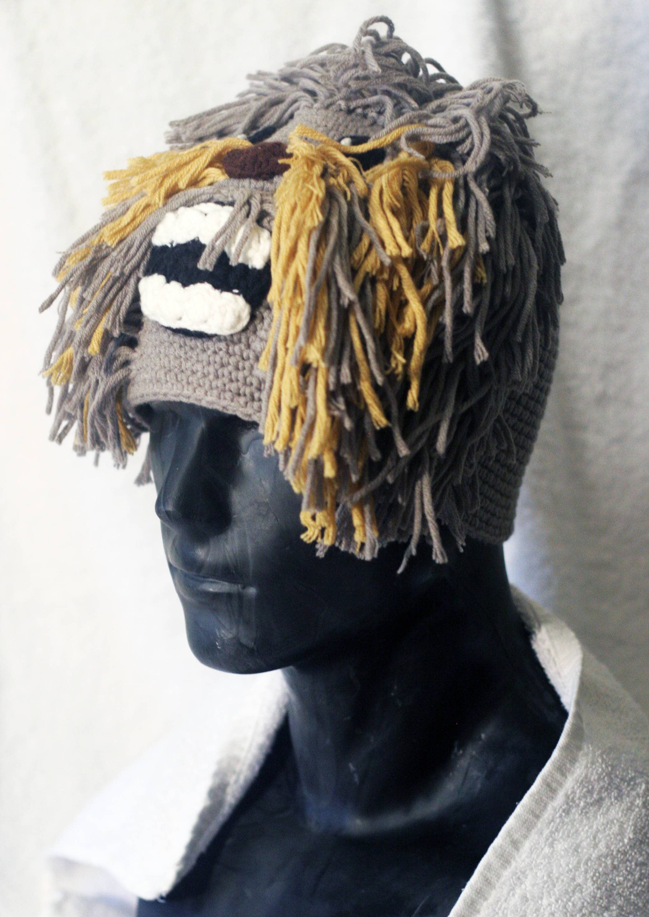Handmade Star Wars Crochet Chewbacca Hat Newborn Photo Props - Etsy
