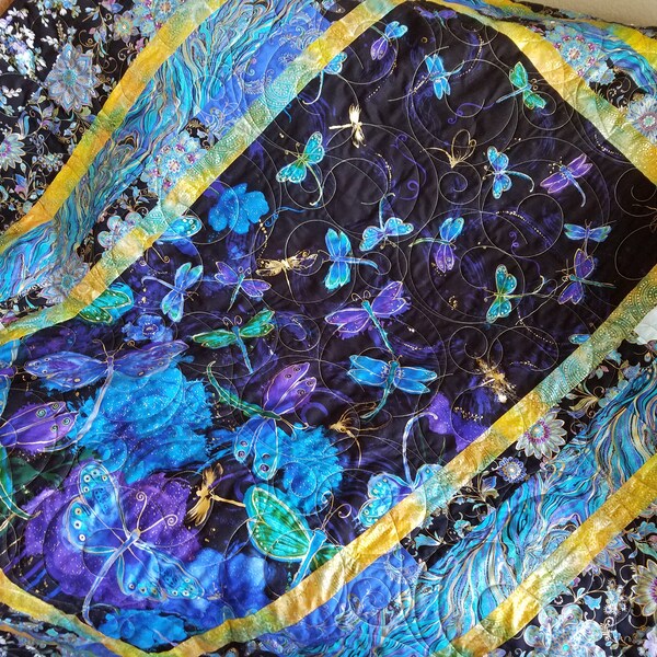 Dragonfly Quilt Pattern - Etsy