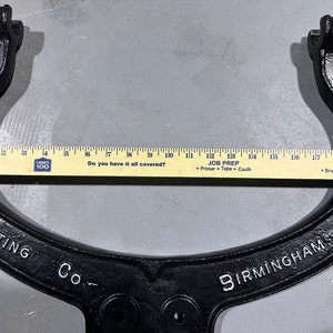 No3 Cast Iron Bell Yoke American Casting Co Birmingham AL Upright ...