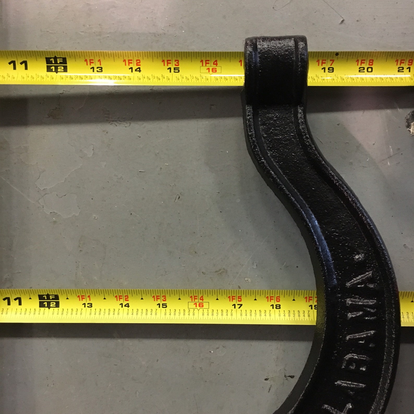 No3 Cast Iron Bell Yoke American Casting Co Birmingham AL | Etsy