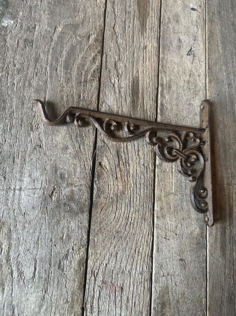 Ornate French Style Wall Mounted Plant Hanger Hook - Etsy