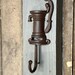 Cast Iron Well Water Pump Wall Hanger Hook Vintage Antique Style Hat ...