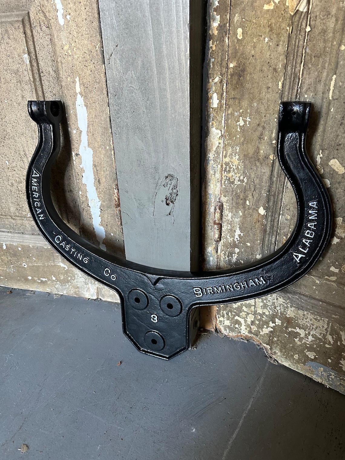 No3 Cast Iron Bell Yoke American Casting Co Birmingham AL Upright ...