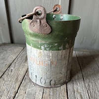 Mini Silver Pails - Set of 10 - Galvanized Tin Rustic Country Spring ...
