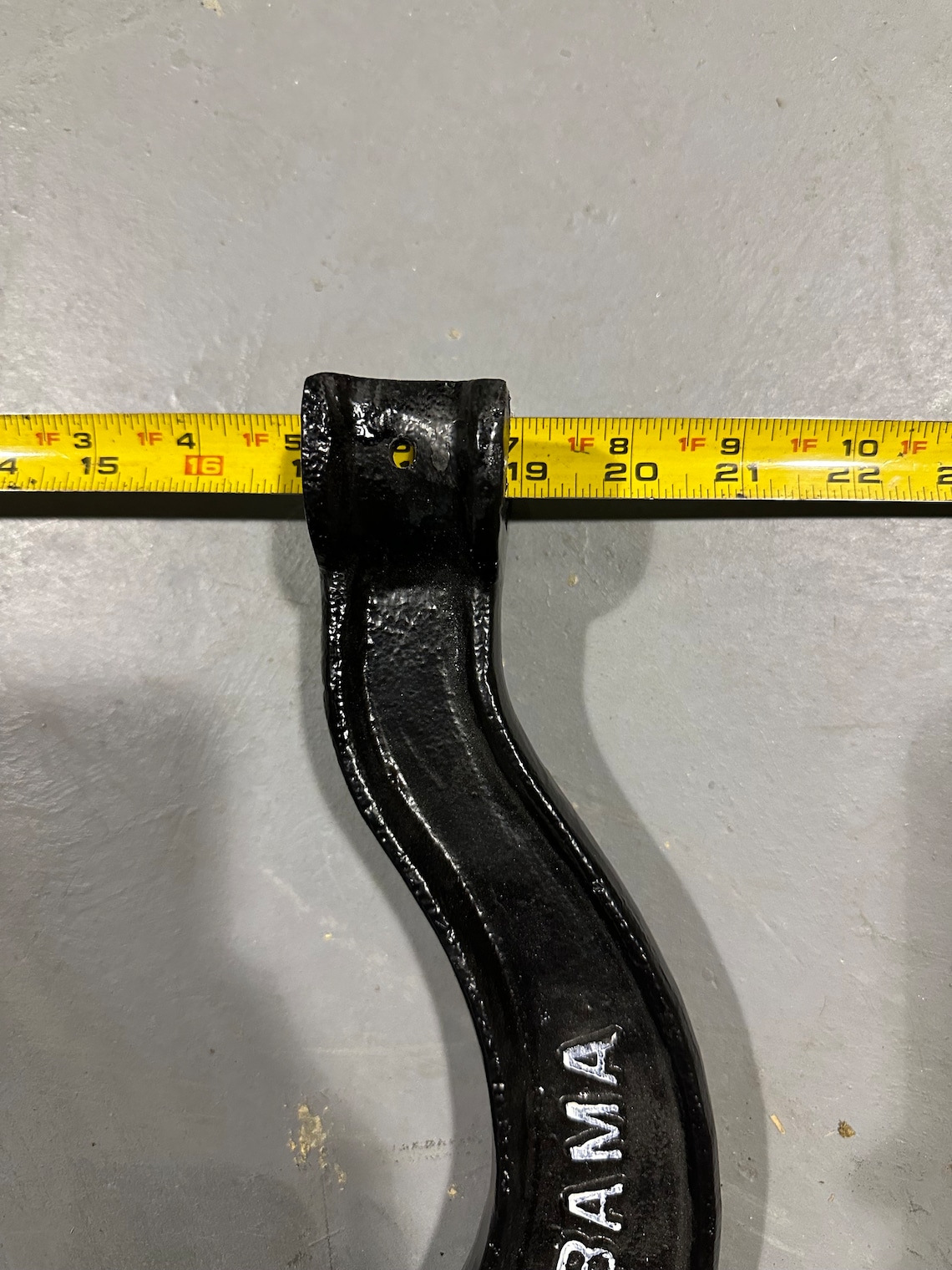No3 Cast Iron Bell Yoke American Casting Co Birmingham AL Upright ...