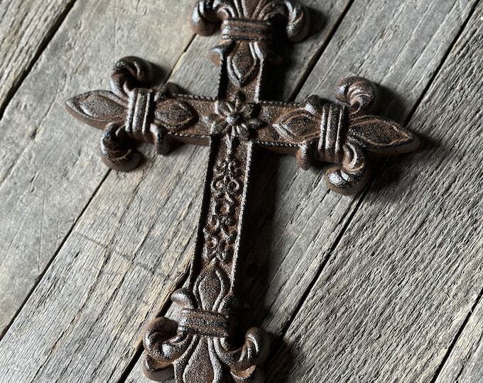 Cast Iron Cross. - Etsy