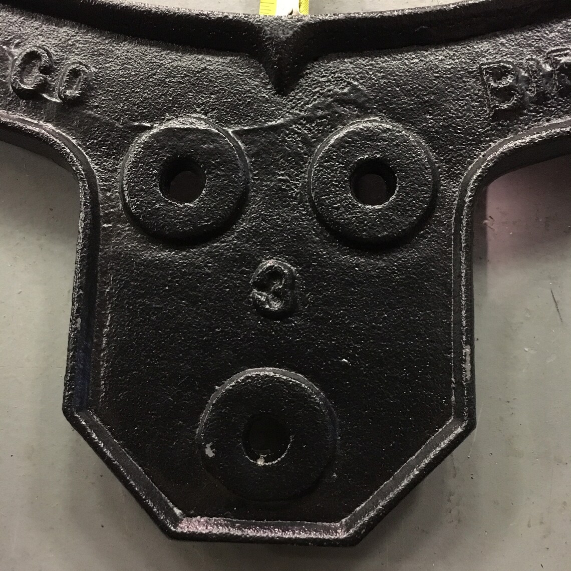 No3 Cast Iron Bell Yoke American Casting Co Birmingham AL | Etsy