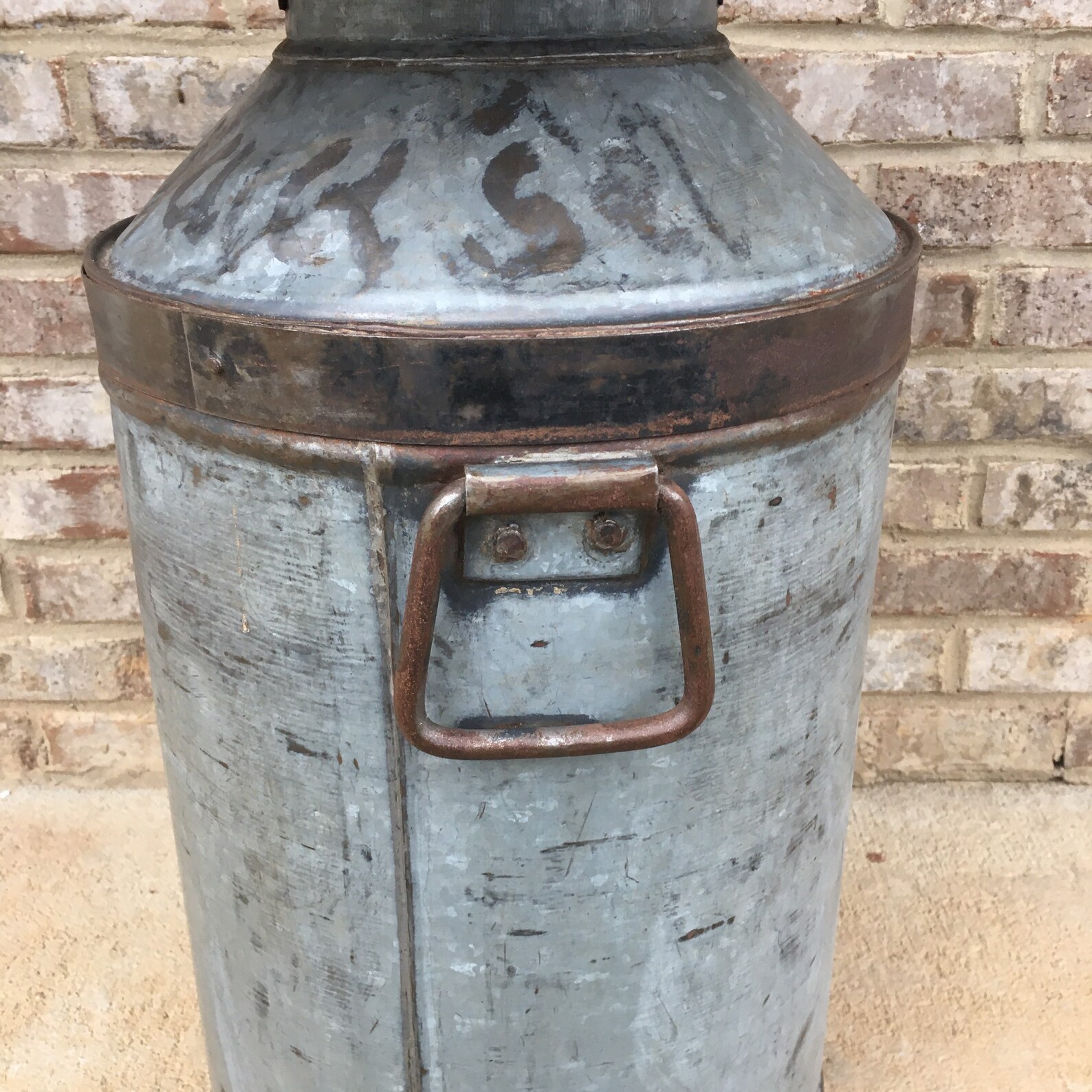 Incredible Antique Milk Can Round Table Reclaimed Wood Rustic - Etsy