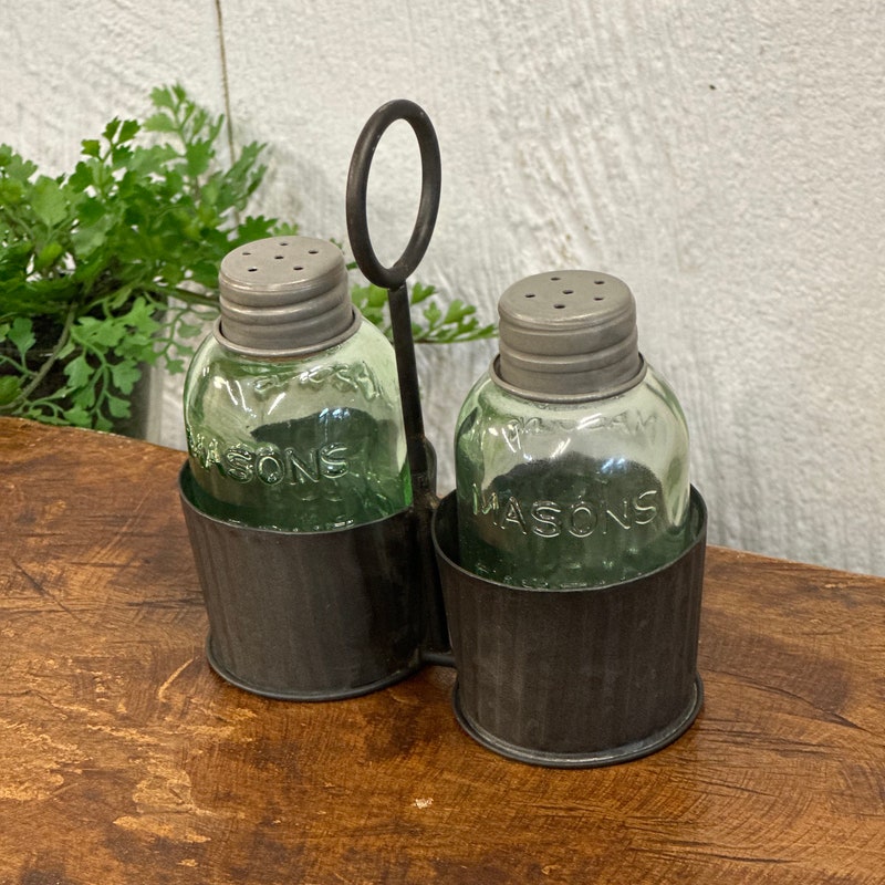 Salt Pepper Caddy - Etsy