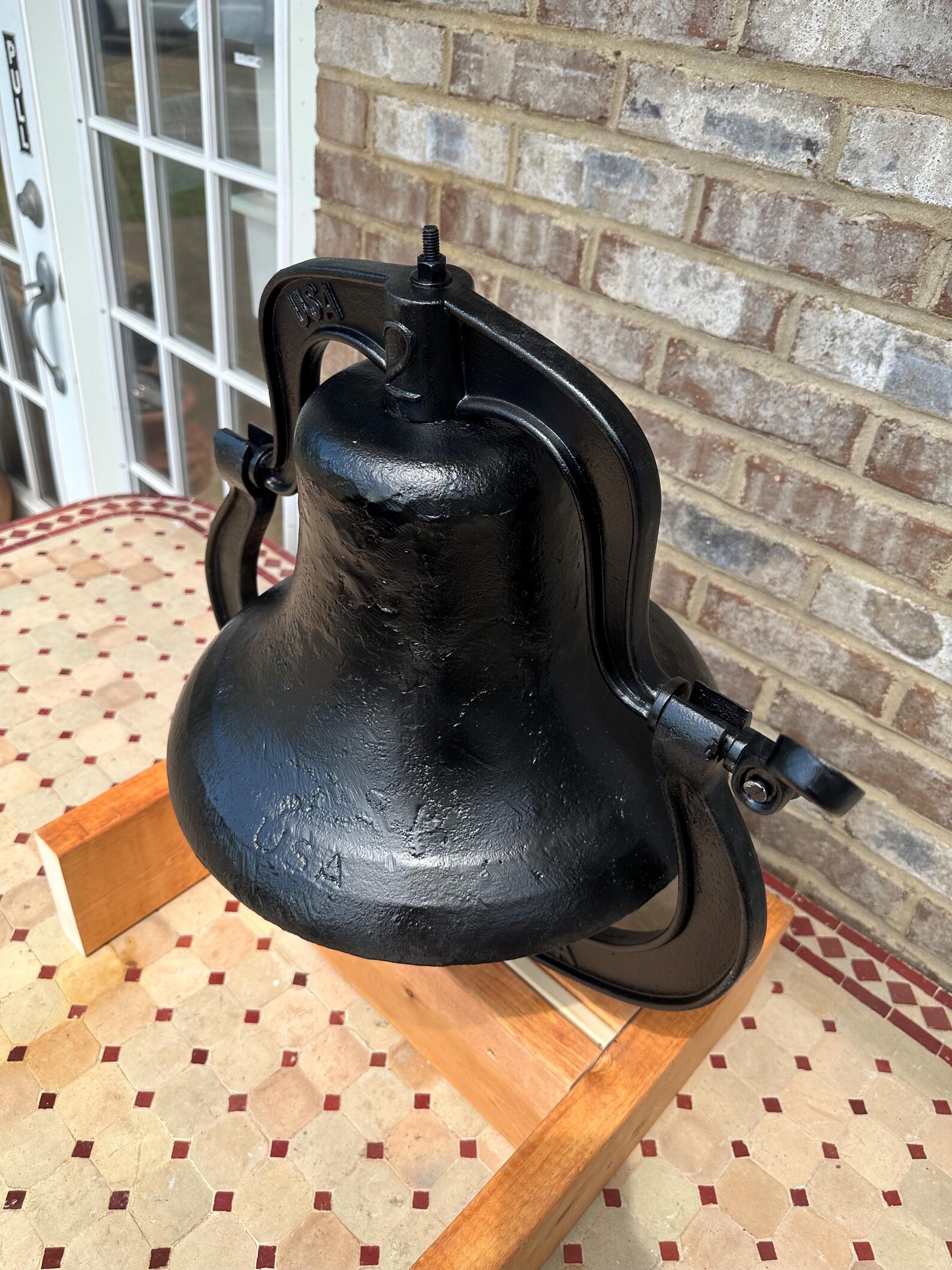 No2 Cast Iron Bell USA - Complete Full Yoke Upright Dinner Rest - Etsy