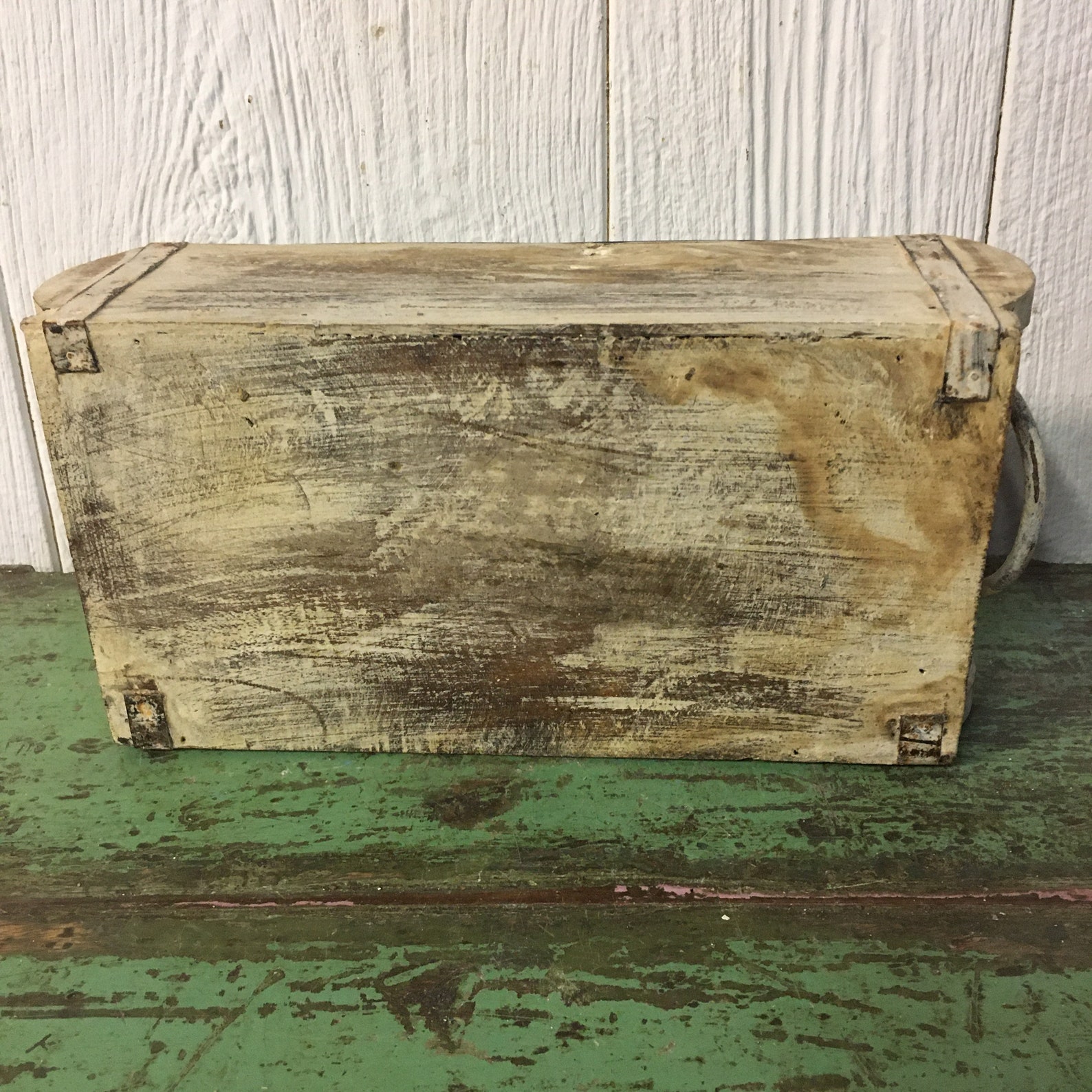 Rustic Primitive White-washed Farmhouse Decor Vintage Wooden - Etsy