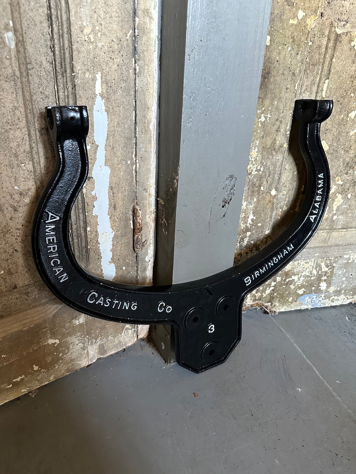 No3 Cast Iron Bell Yoke American Casting Co Birmingham AL Upright ...