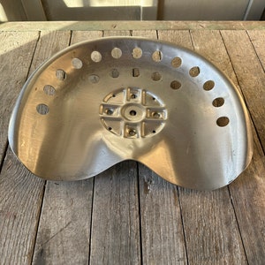 Lot of 4 Polished Metal Tractor Seats Rustic Ranch Farm Wagon Stool ...