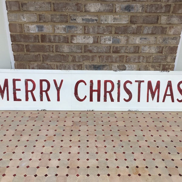 Large Christmas Sign - Etsy