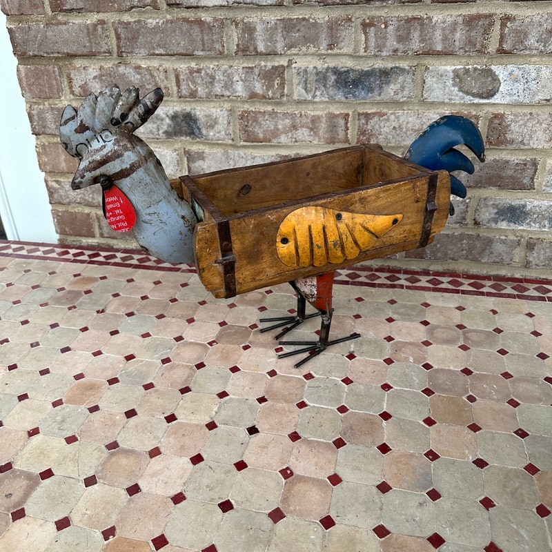 Primitive Rooster - Etsy