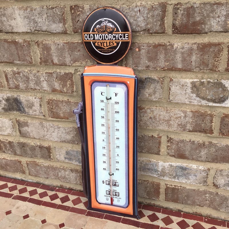 Antique Sign Thermometer - Etsy