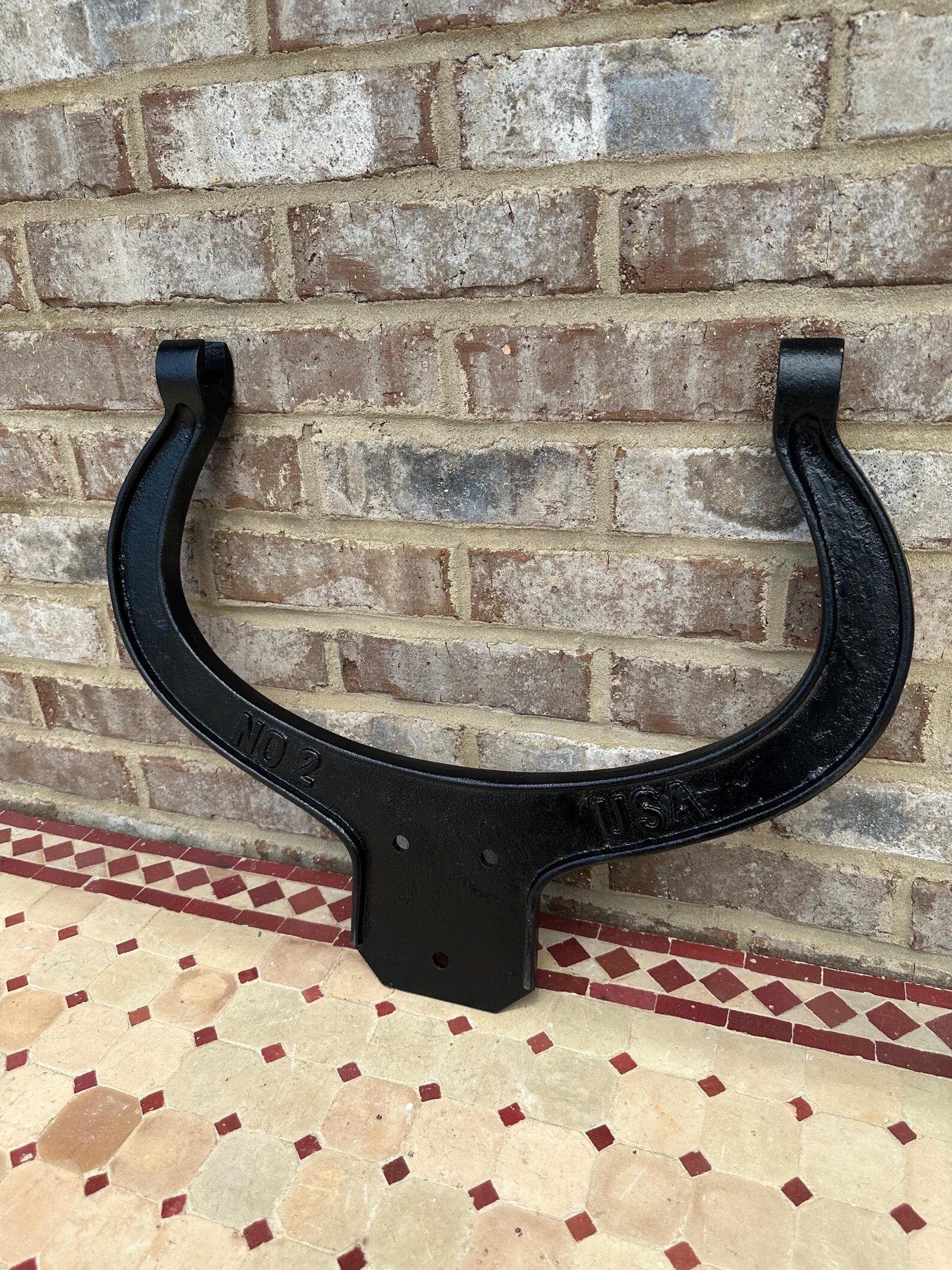 No2 Cast Iron Bell USA - Complete Full Yoke Upright Dinner Rest - Etsy