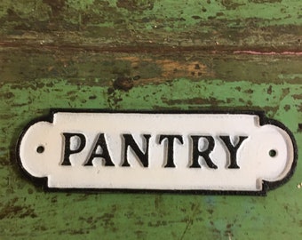 Cast Iron Sign - Etsy